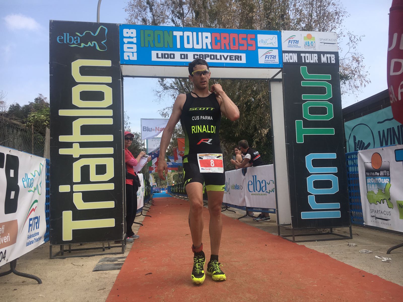 Filippo Rinaldi, primo all'Iron Tour Cross 2018 - ENDUchannel